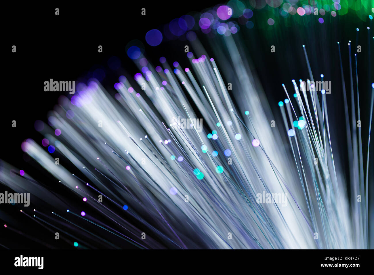 Globe fibre optic cable hi-res stock photography and images - Alamy