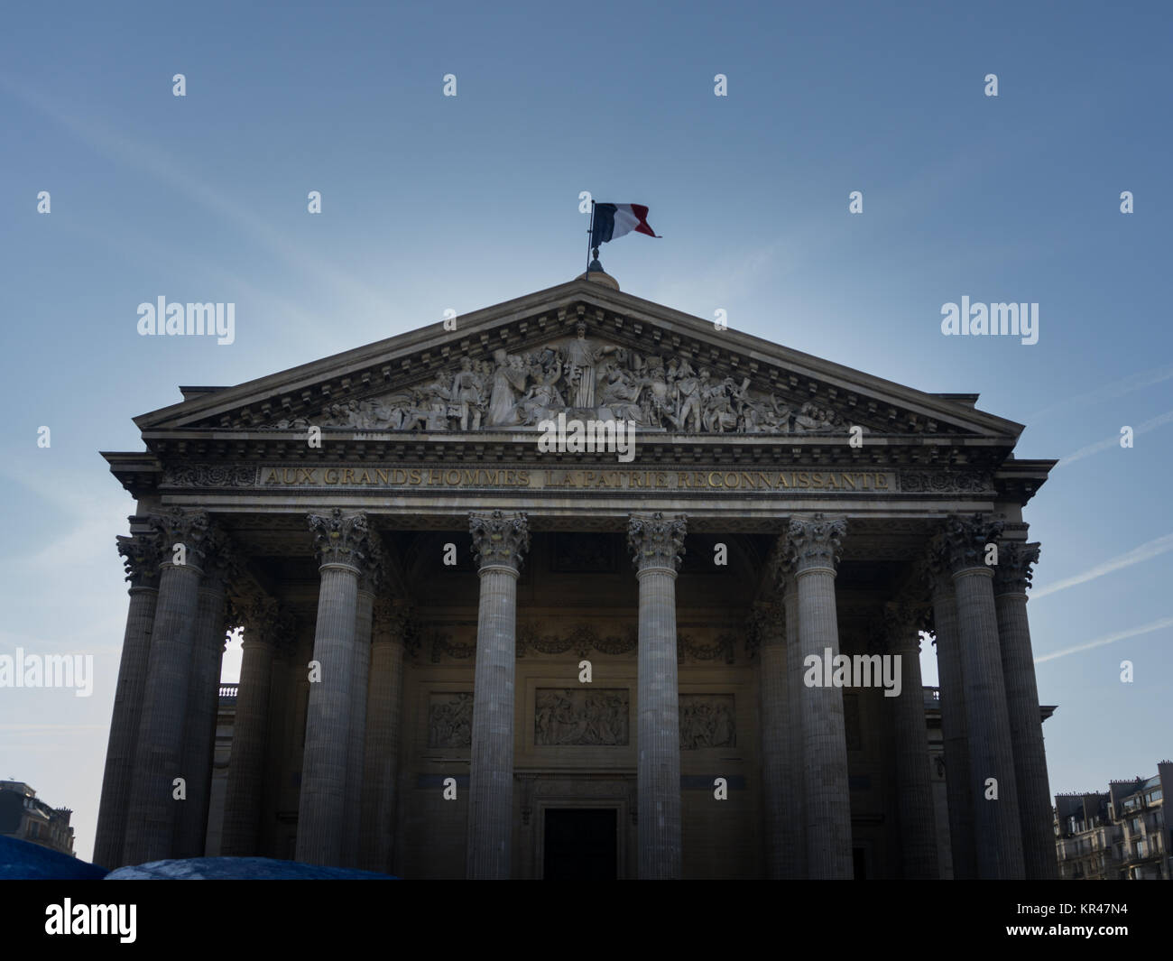 Paris pantheon sculpture hi-res stock photography and images - Alamy
