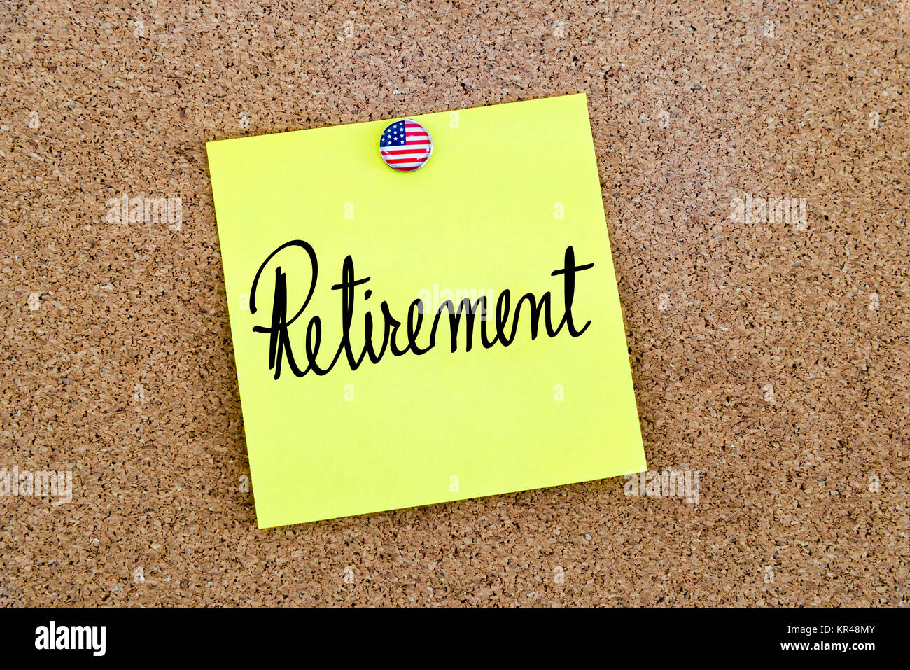 Retirement text written symbol hi-res stock photography and images - Alamy