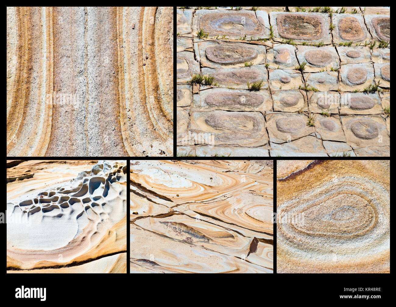 Australian rock formation background, sandstone texture Stock Photo - Alamy