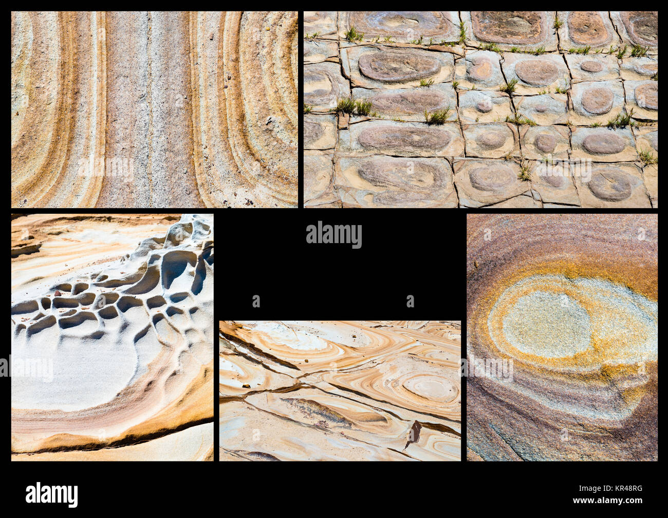 Australian rock formation background, sandstone texture Stock Photo - Alamy
