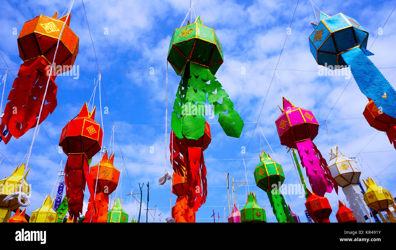 colorful Yee Peng Stock Photo - Alamy