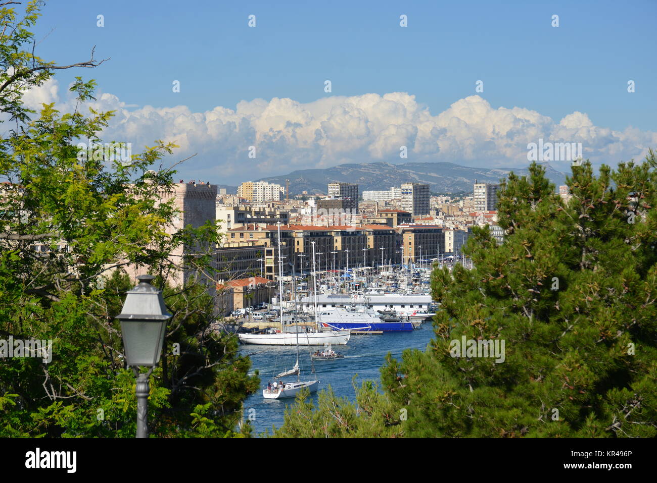 old port marseille Stock Photo - Alamy