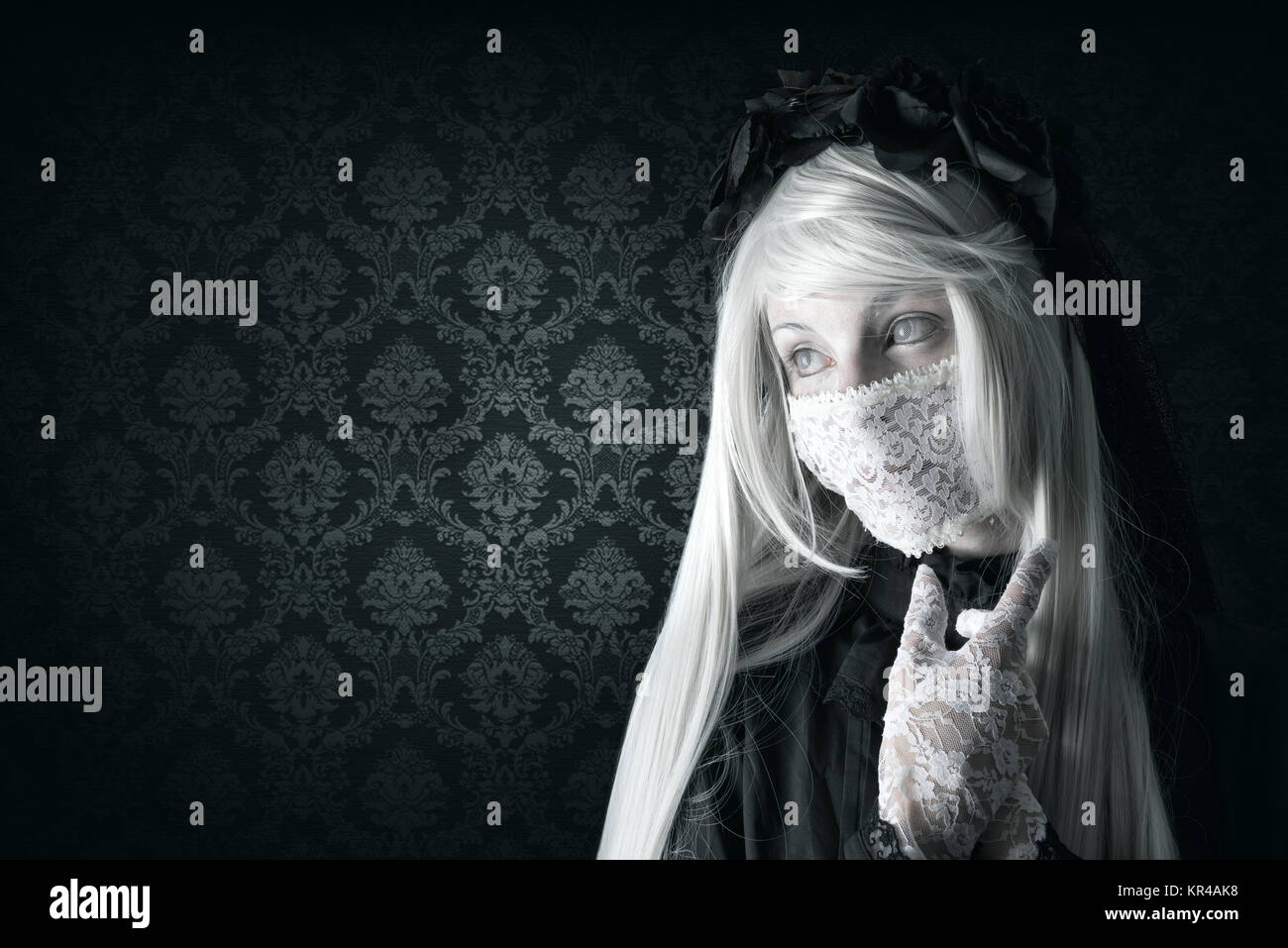 Victorian mourning doll hi-res stock photography and images - Alamy