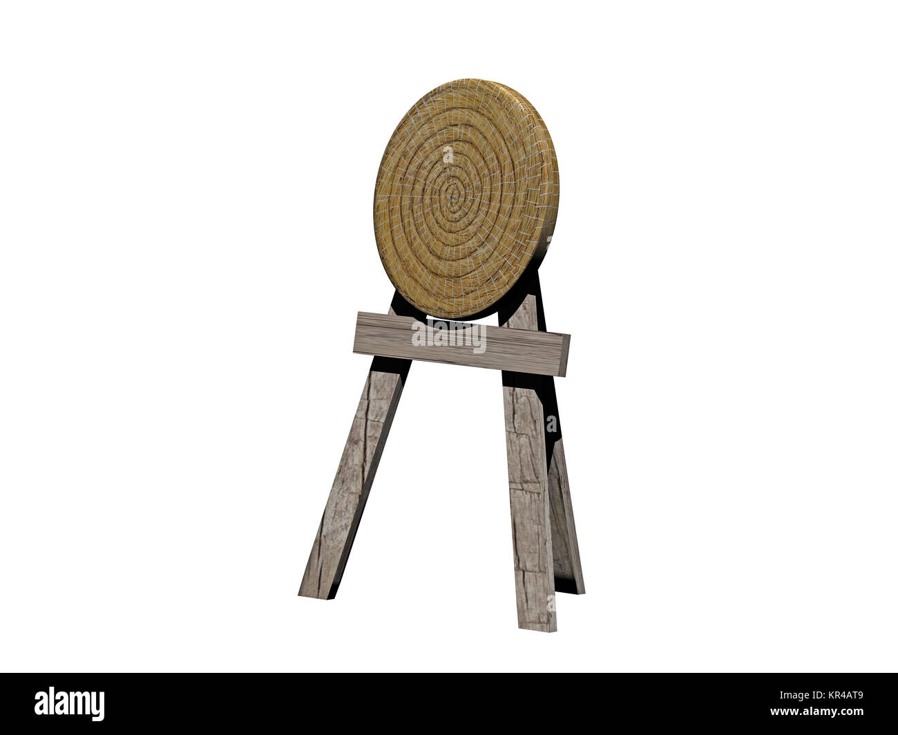 Straw target Cut Out Stock Images & Pictures - Alamy
