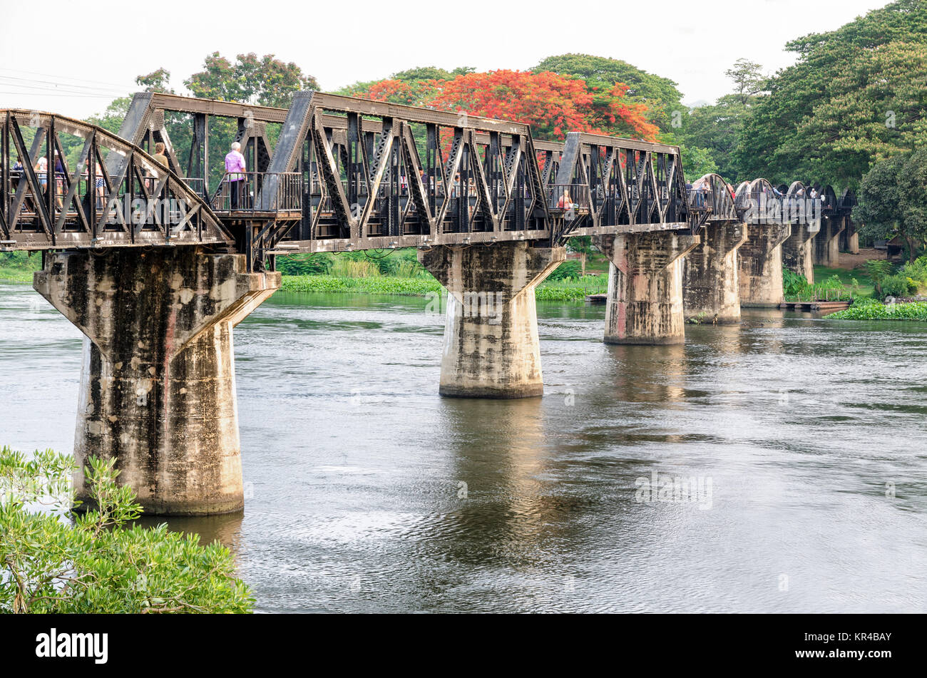 Bridge over the River Kwai Stock Photo - Alamy