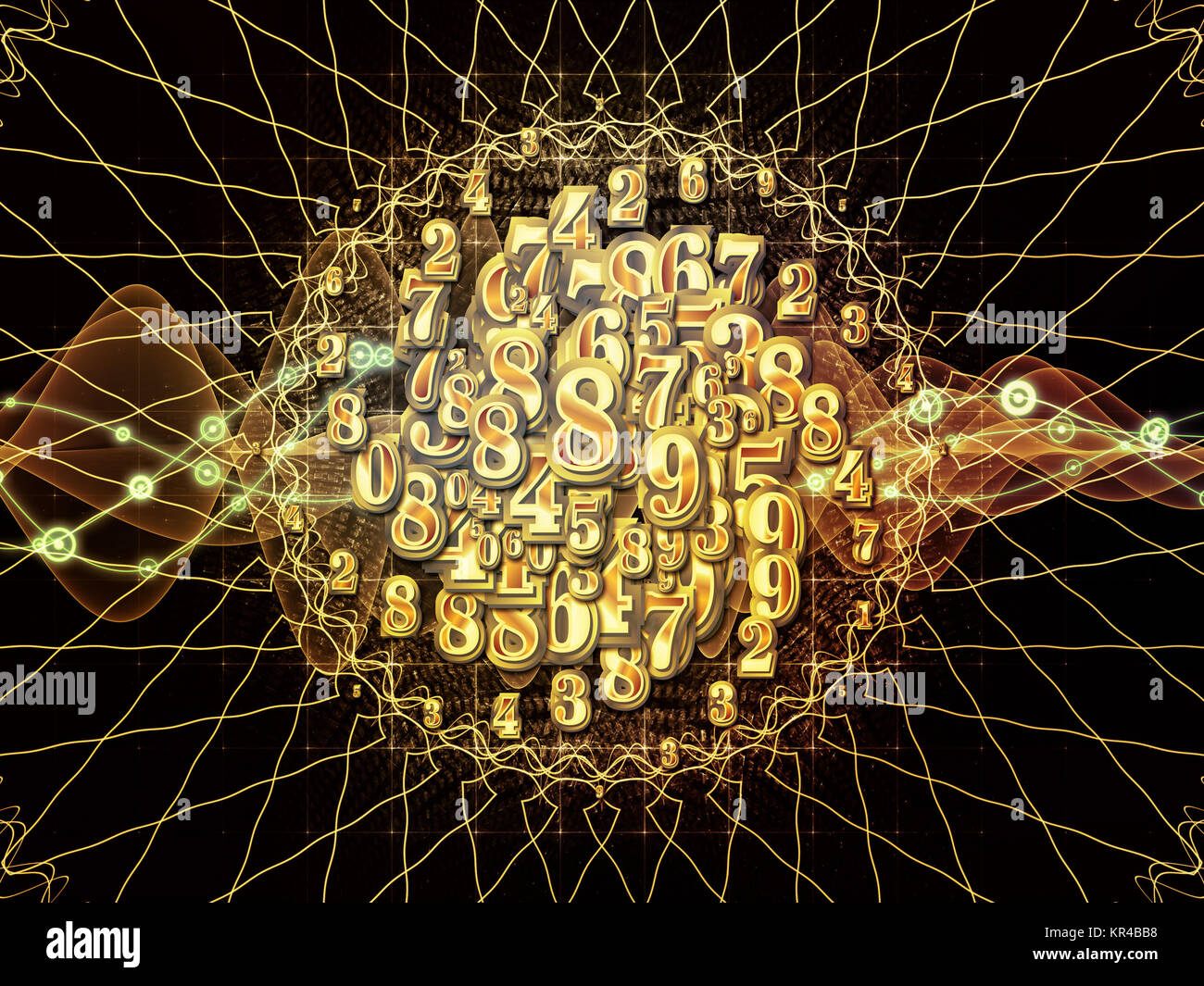 Advance of Numbers Stock Photo - Alamy