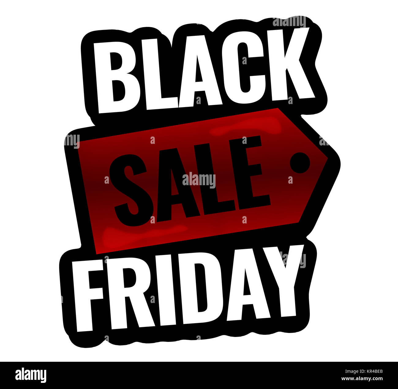 Black Friday Sale promotion display design Stock Photo - Alamy
