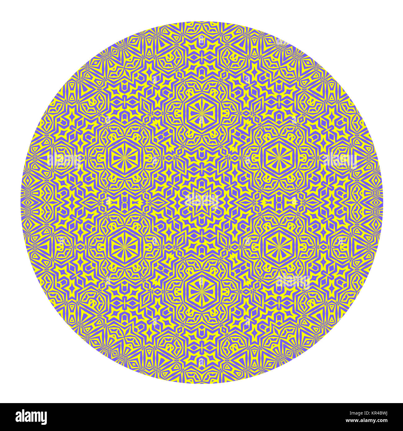 Design pattern round shapes Cut Out Stock Images & Pictures - Alamy