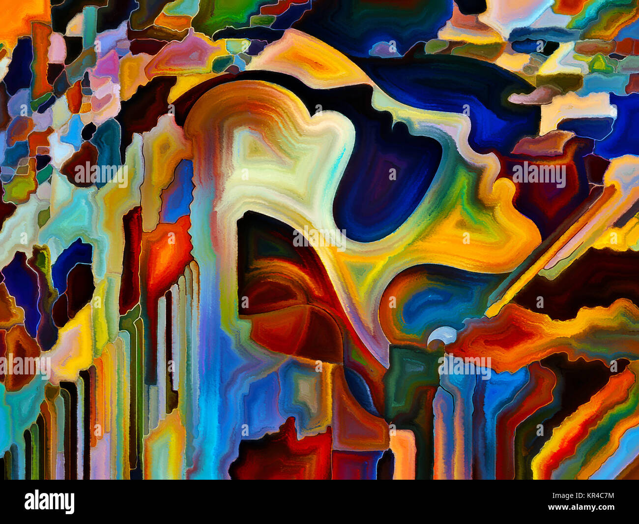 Realms of Inner Paint Stock Photo - Alamy