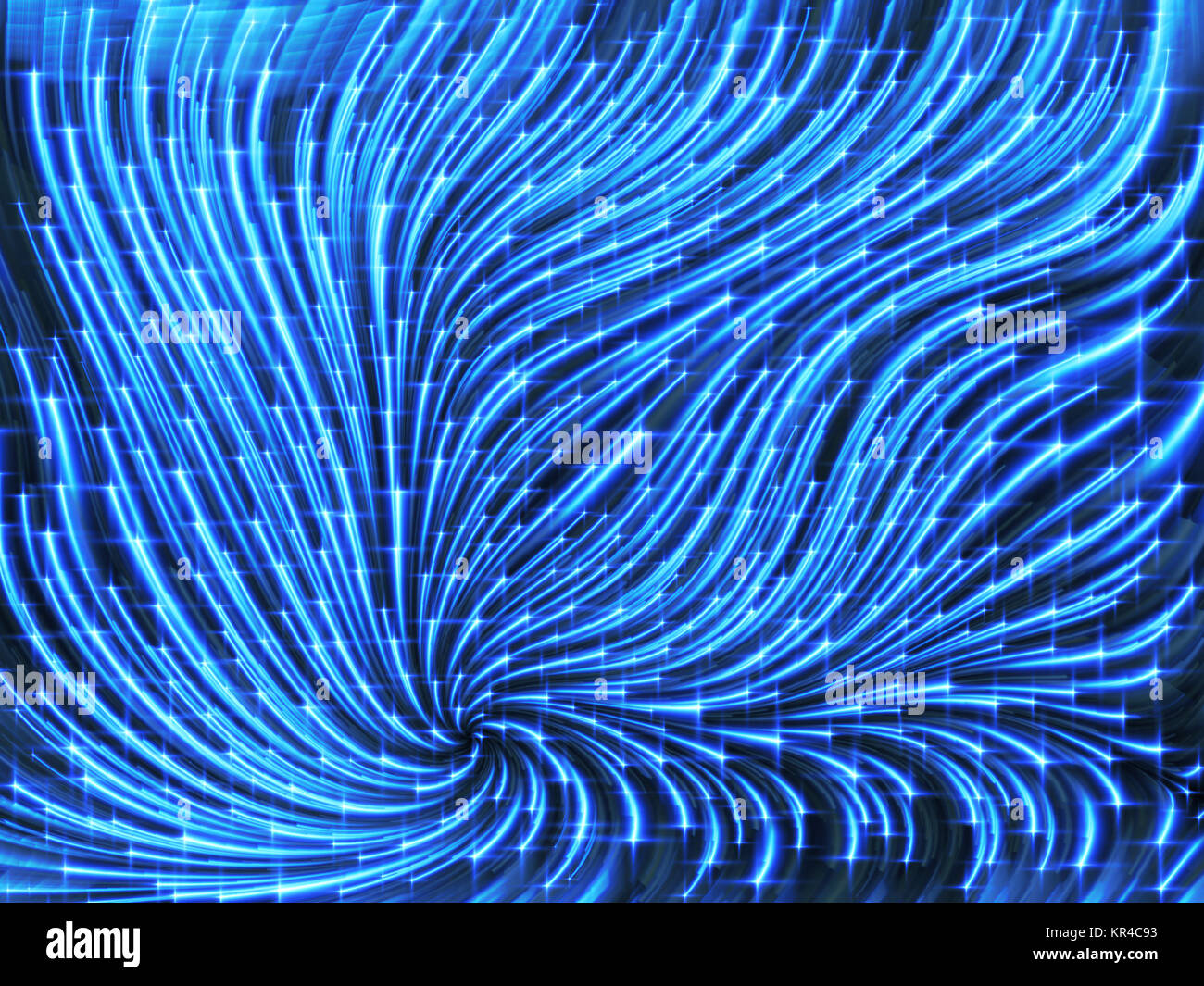 Evolving Moving Particles Stock Photo - Alamy