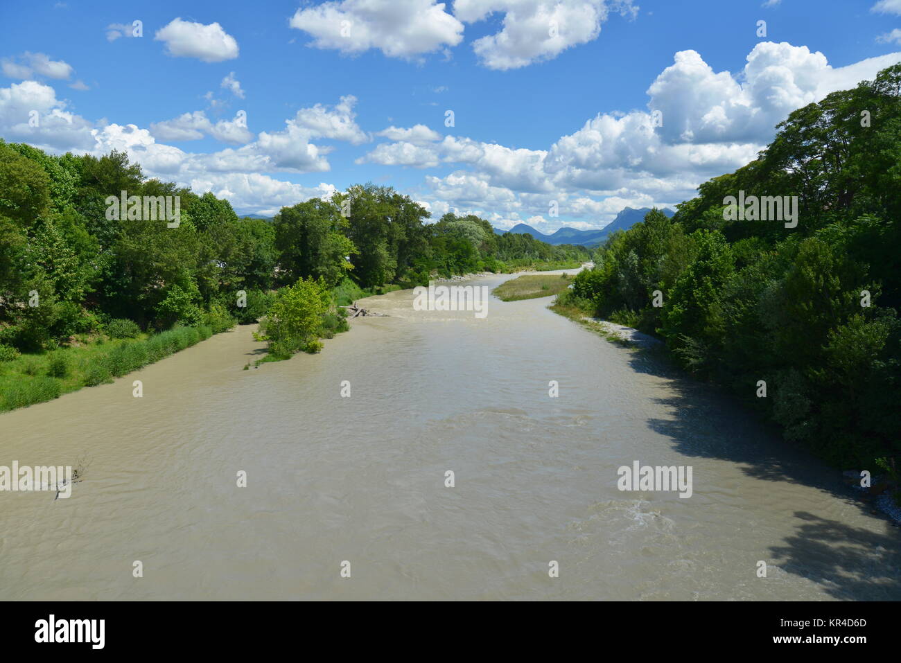 flooding at the drome Stock Photo - Alamy