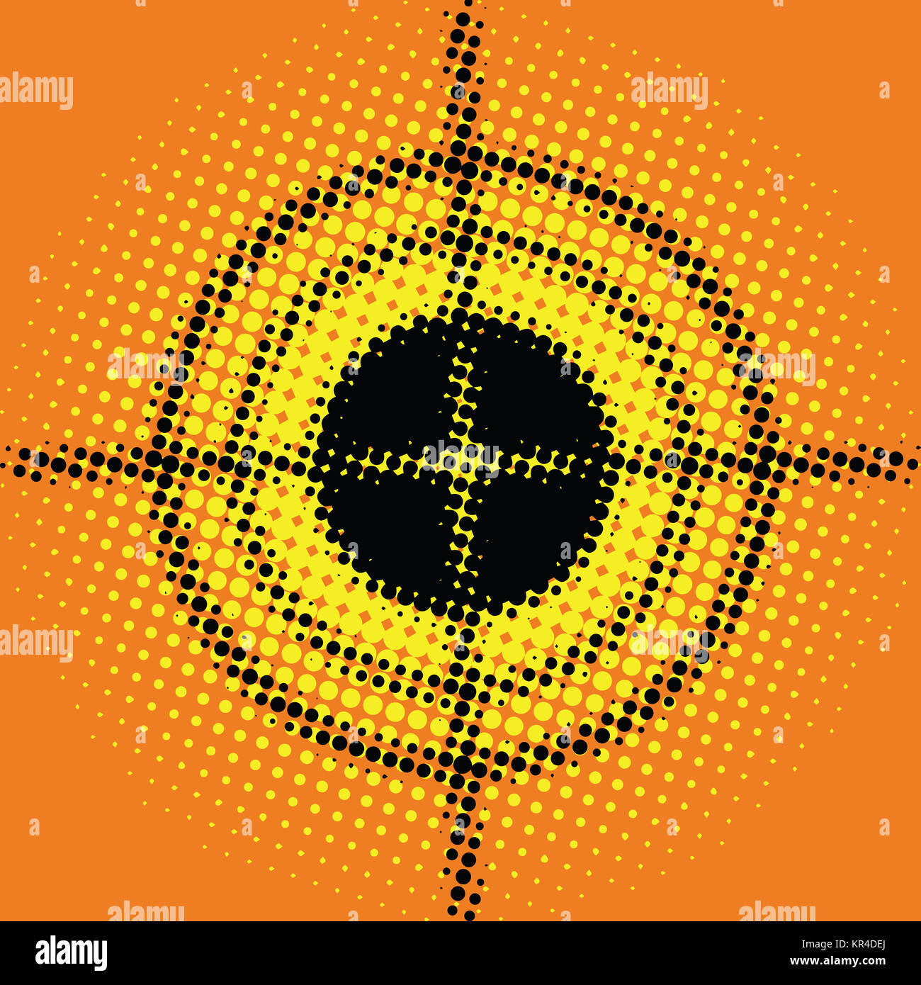 Target pop art style blurred Stock Photo - Alamy