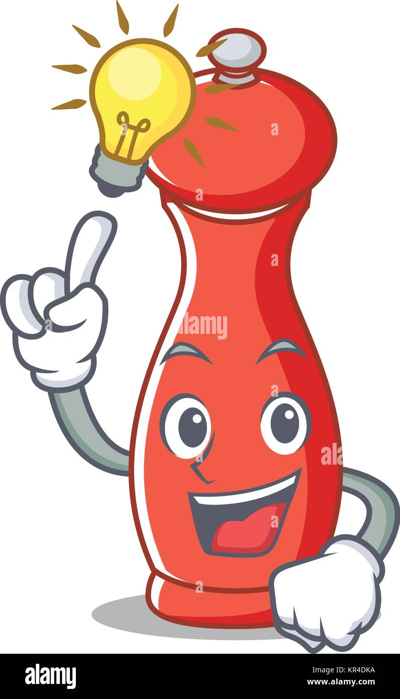Have an idea pepper mill character cartoon Stock Vector Image & Art - Alamy