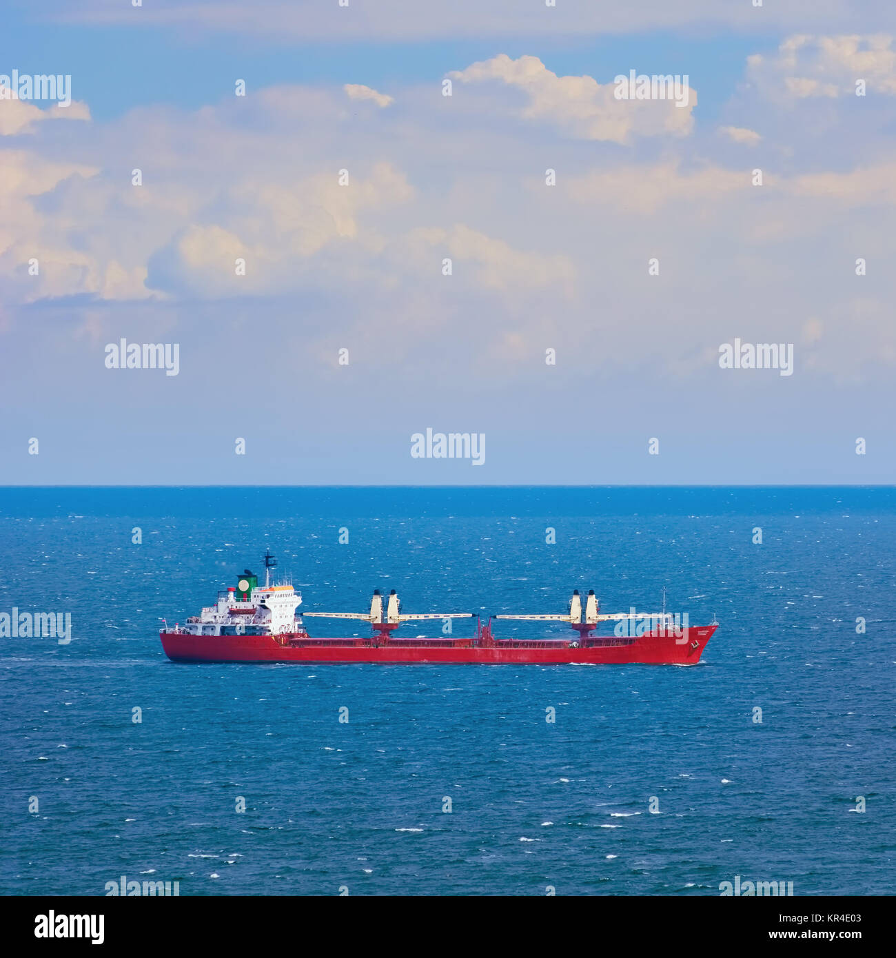 Bulk Carrier Ship Stock Photo - Alamy