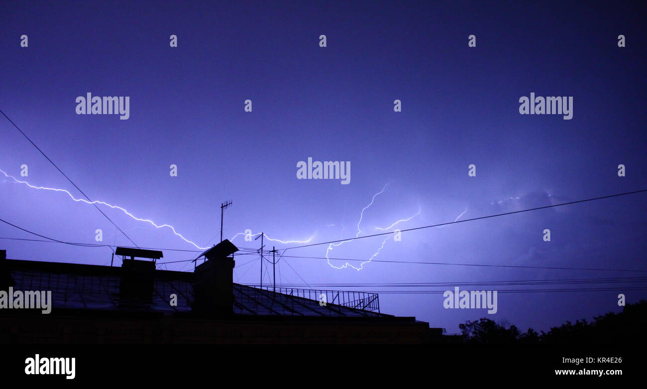 Heavy thunderstorm hi-res stock photography and images - Alamy