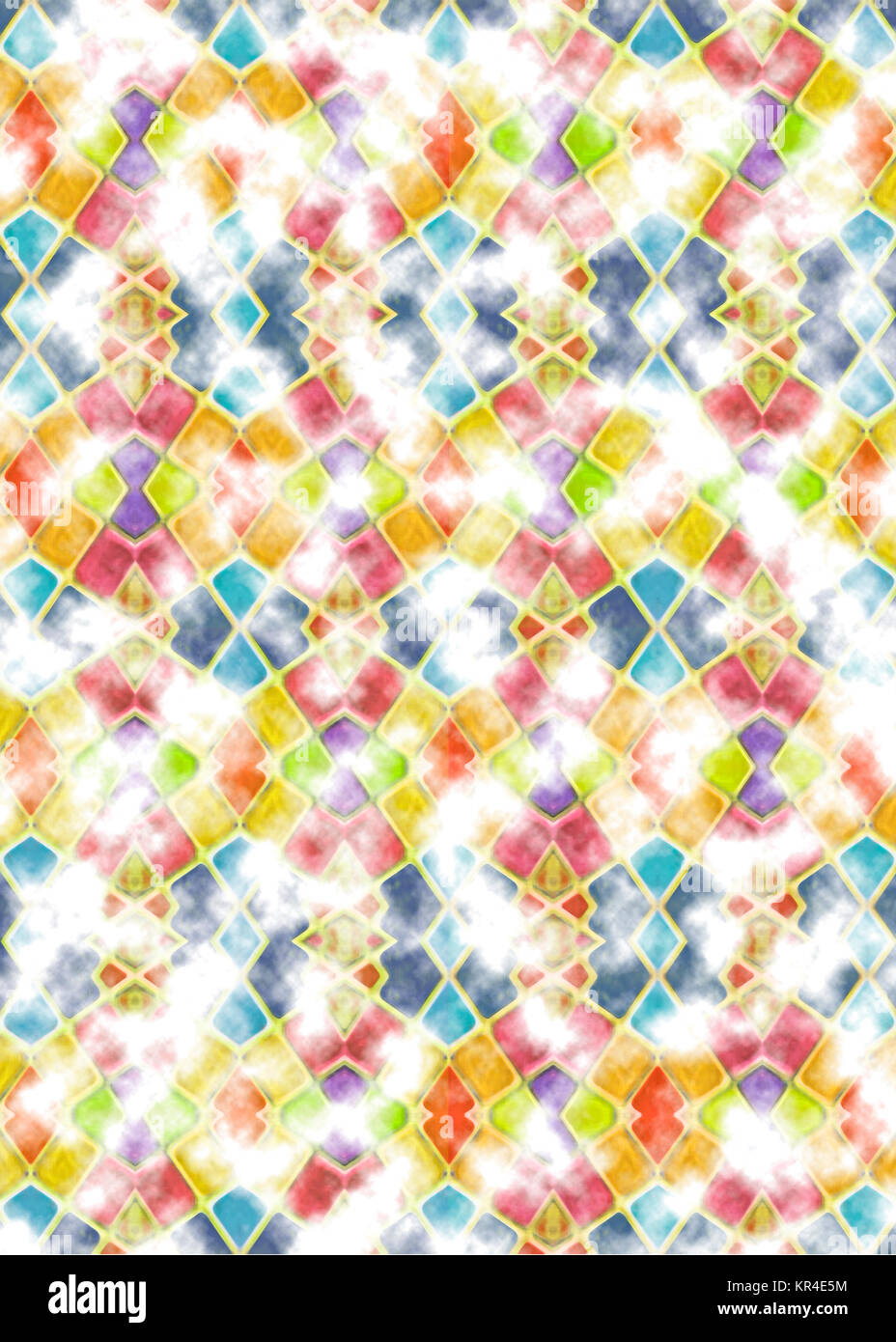 Scattered Multicolored Background Stock Photo - Alamy