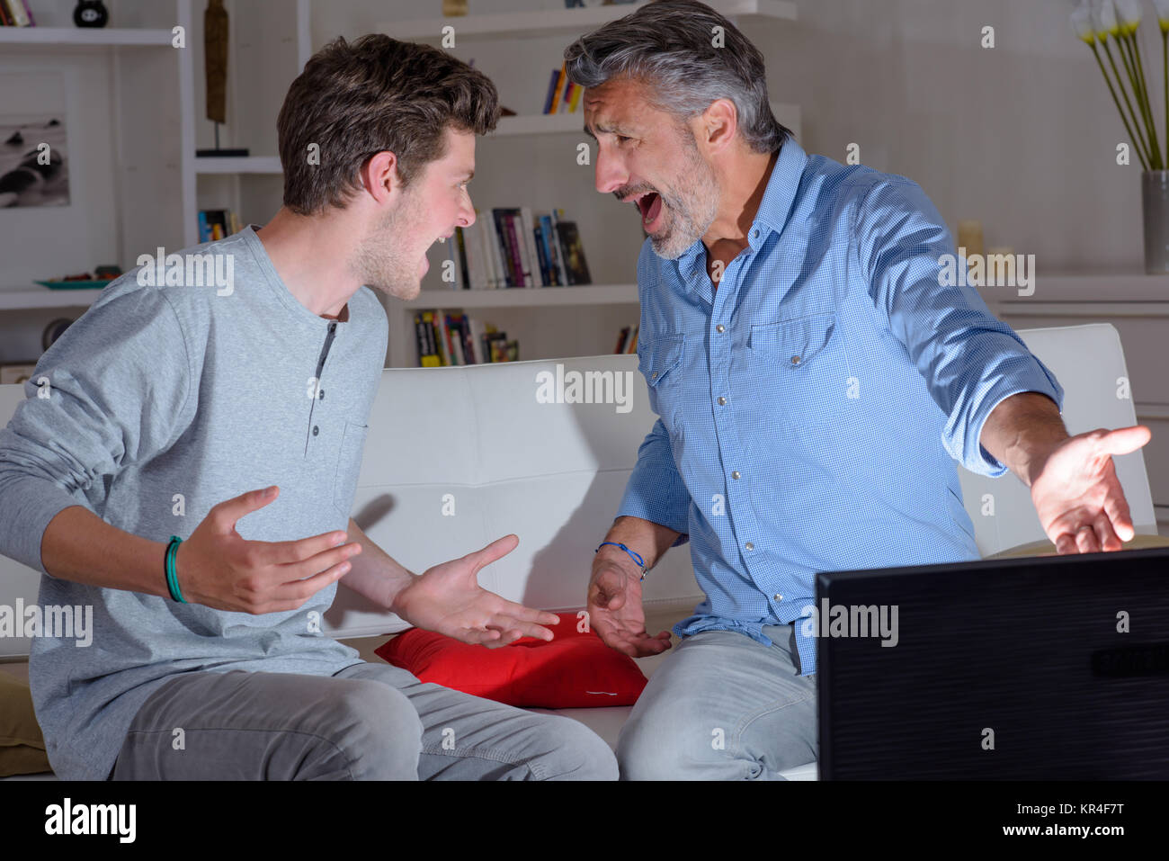 men having an argument Stock Photo - Alamy