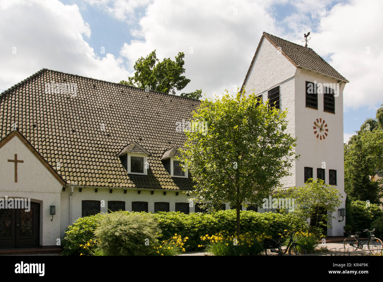 church hamburg schenefeld Stock Photo - Alamy