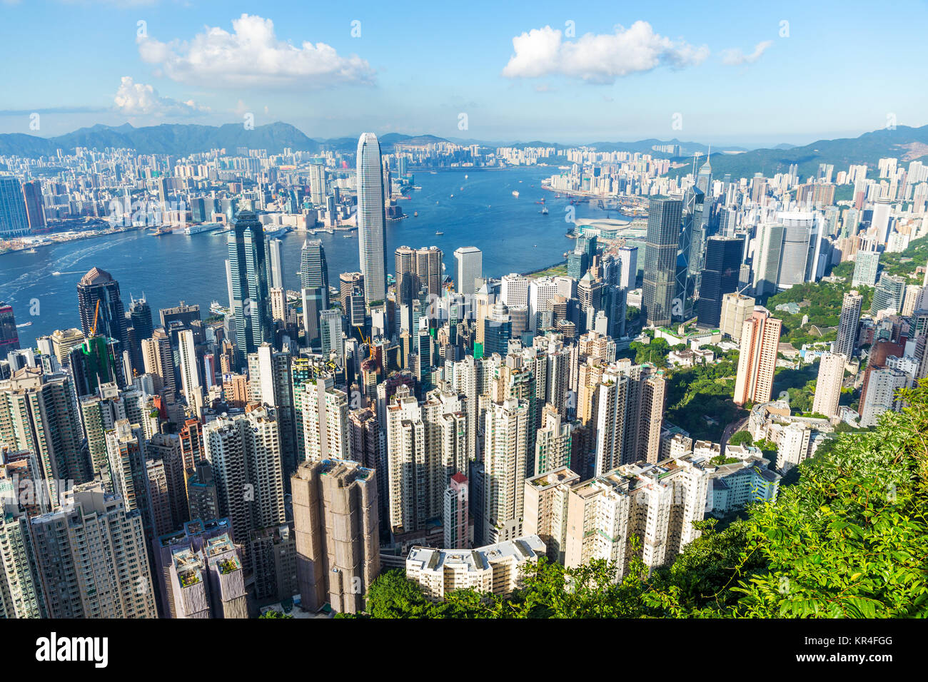 Hong Kong skyline Stock Photo - Alamy
