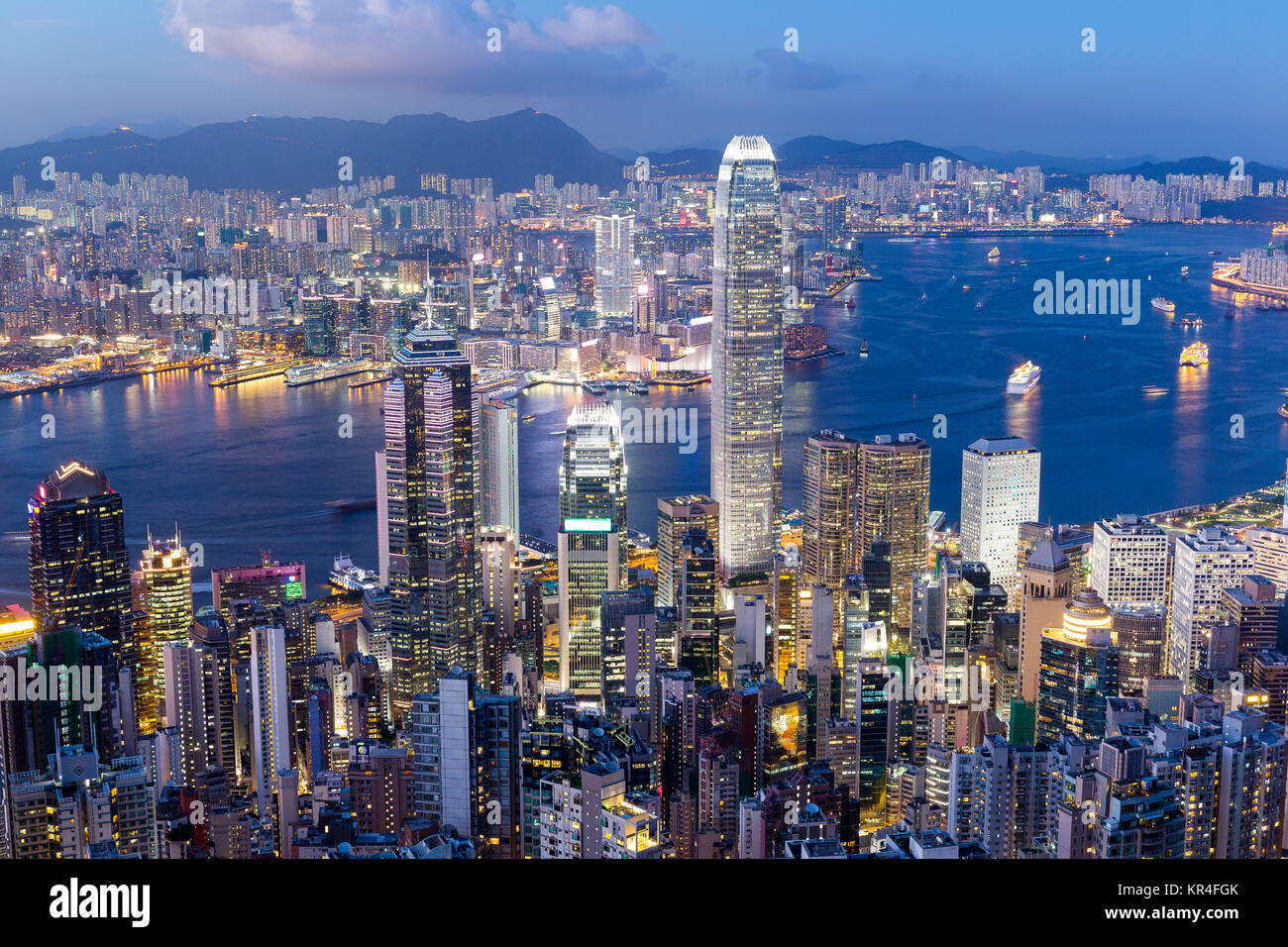 Hong Kong cityscape Stock Photo - Alamy