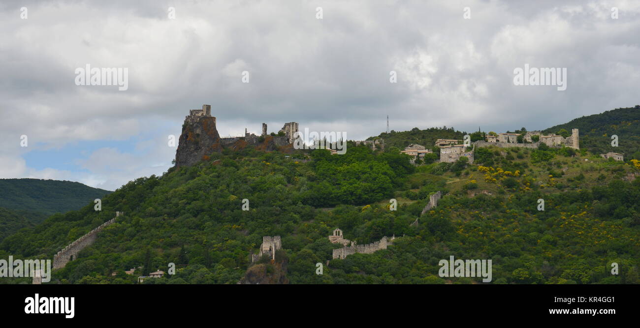 via rhona landscapes on the rhone Stock Photo - Alamy