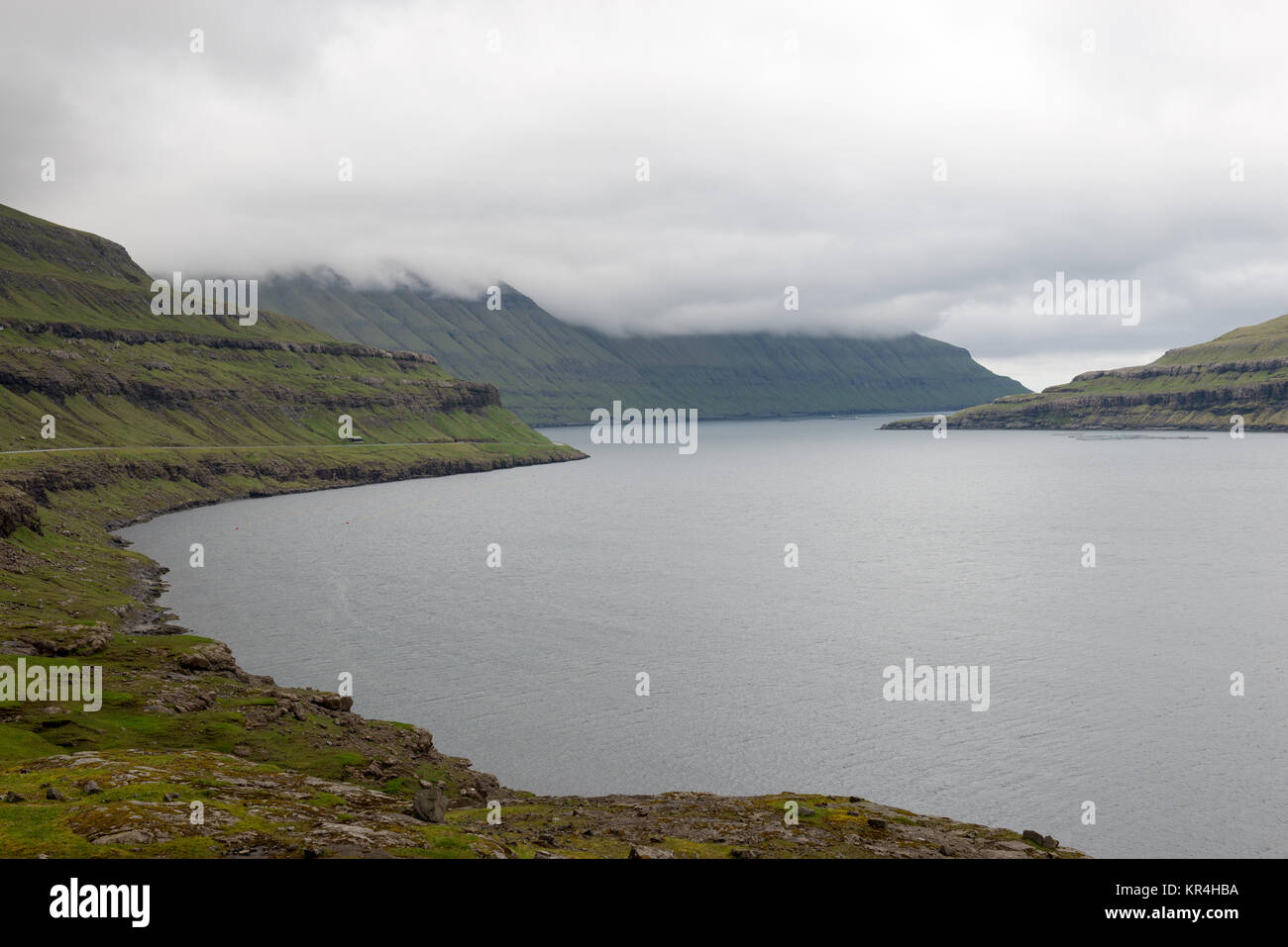 Landscape on the Faroe Islands Stock Photo - Alamy