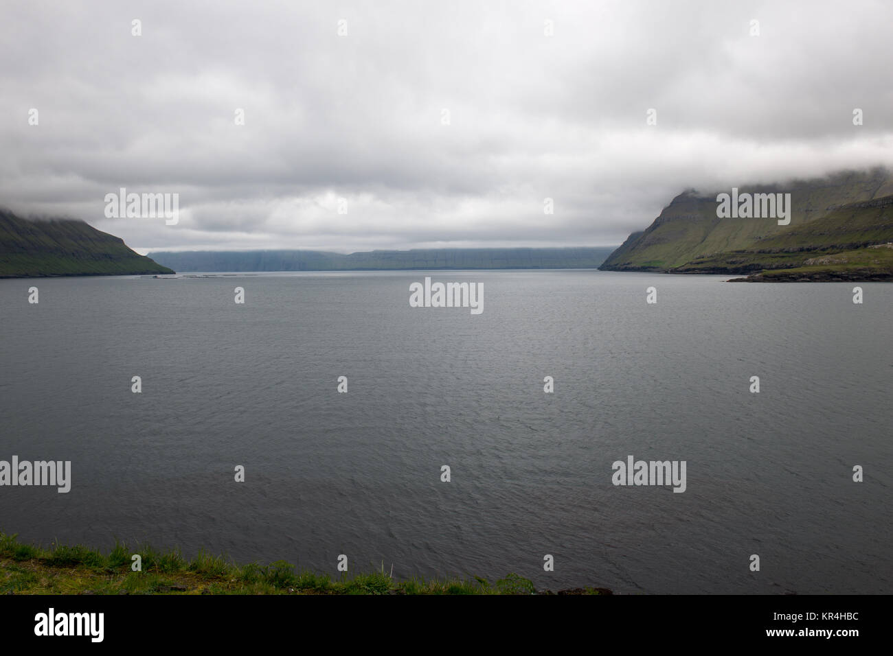 Landscape on the Faroe Islands Stock Photo - Alamy