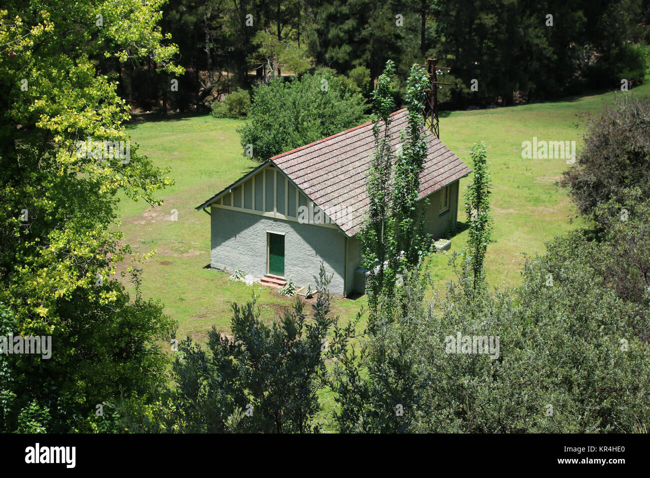 Singular House in the Bush Stock Photo - Alamy