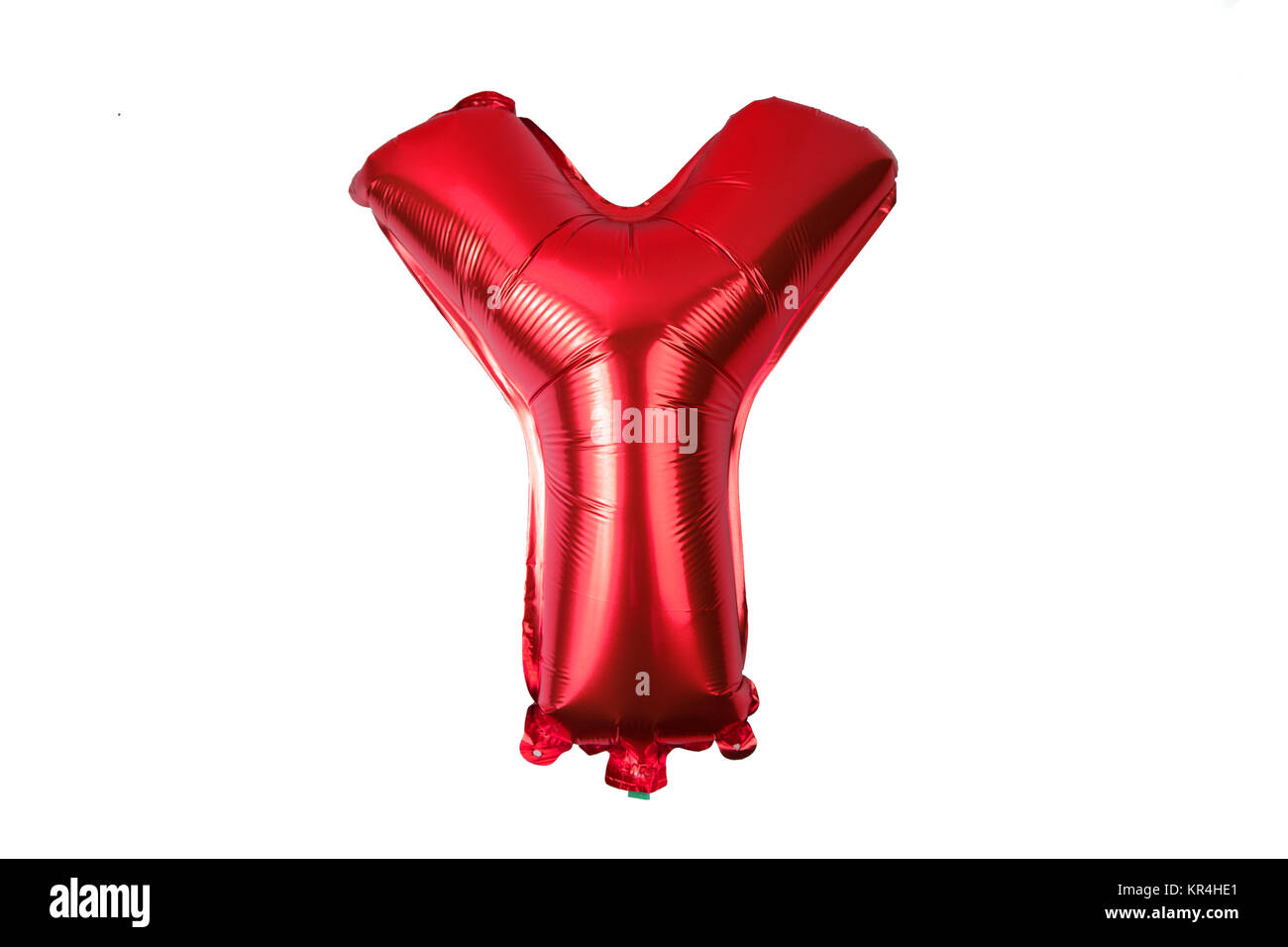 English alphabet from balloons on a white background Stock Photo - Alamy