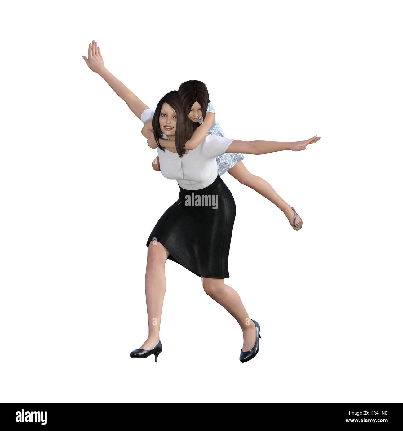 Mother Daughter Interaction of Piggyback Ride Stock Photo - Alamy Mother Daughter Interaction of Piggyback Ride Stock Photo - Alamy