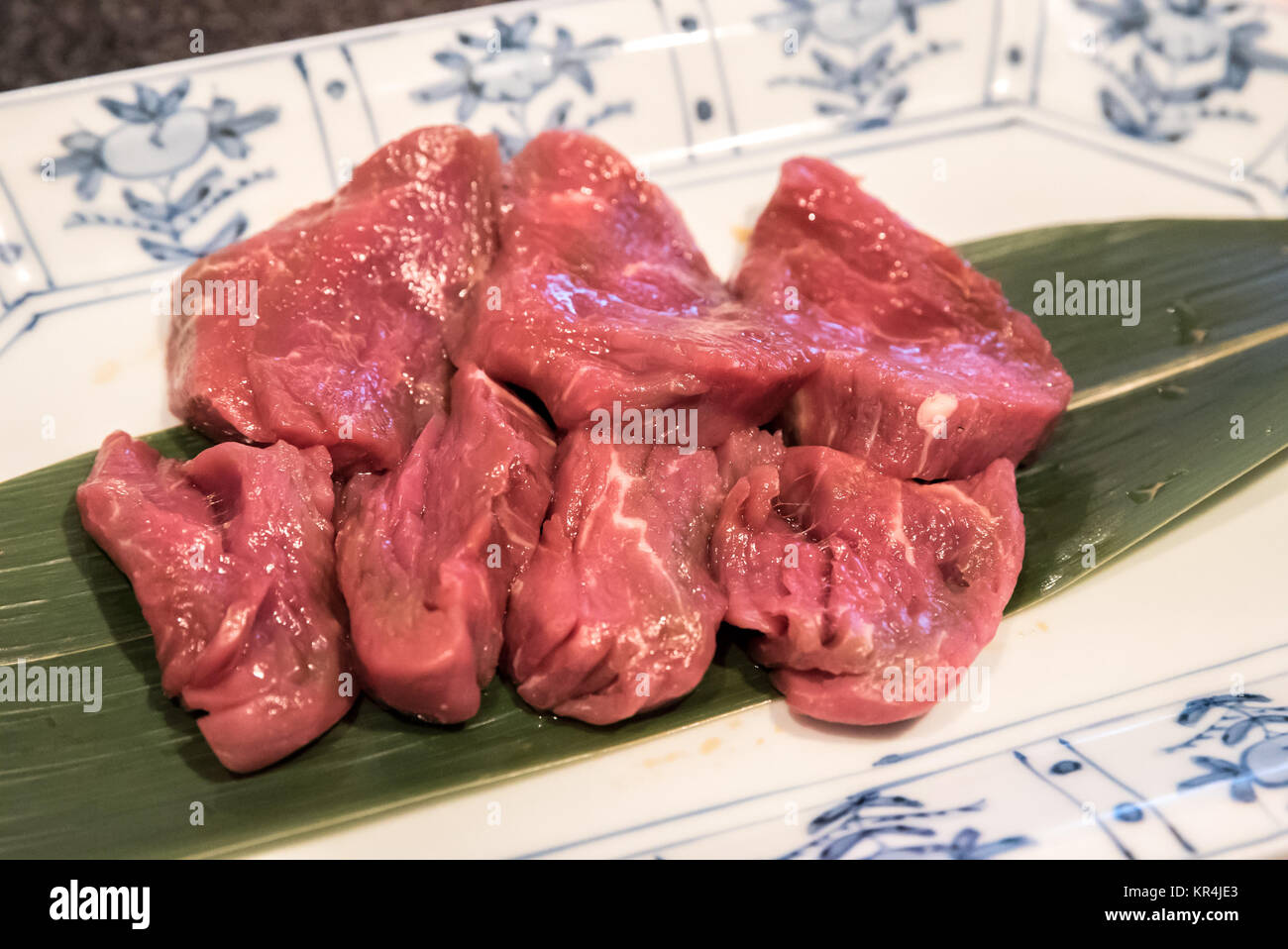 wagyu meat BBQ yakiniku Stock Photo - Alamy