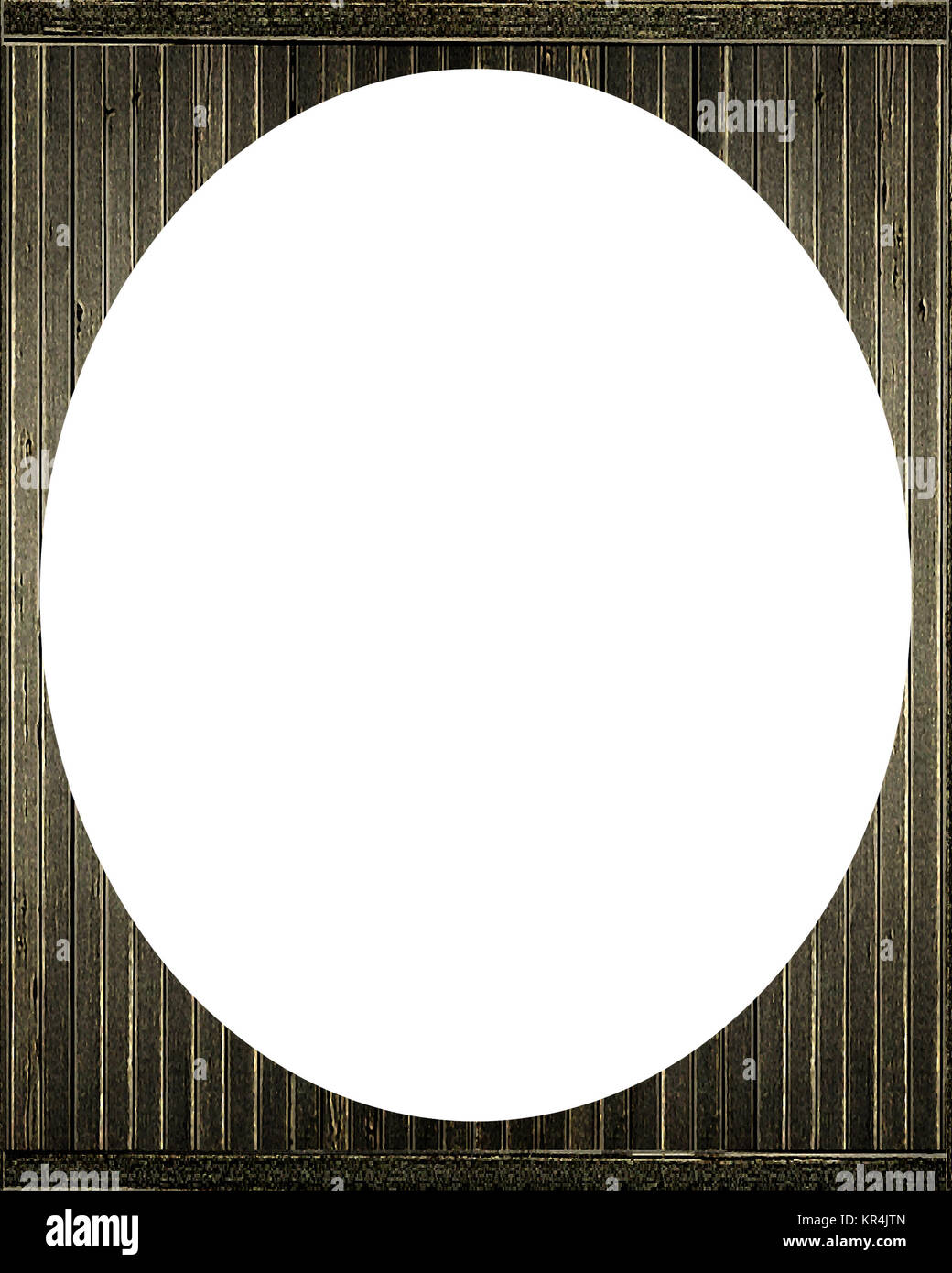 Circle White Frame Background with Grunge Borders Stock Photo - Alamy