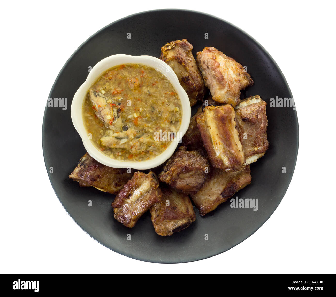 Thai food fried spicy Cut Out Stock Images & Pictures - Alamy