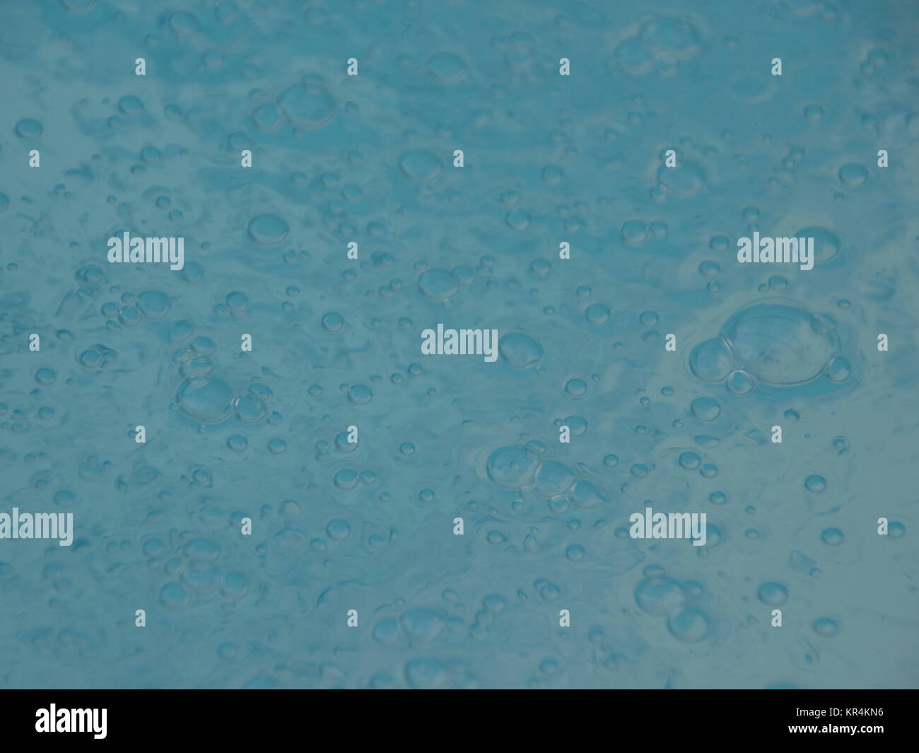 Perspective of Blue Swimming Pool Water Bubble Surface Stock Photo - Alamy
