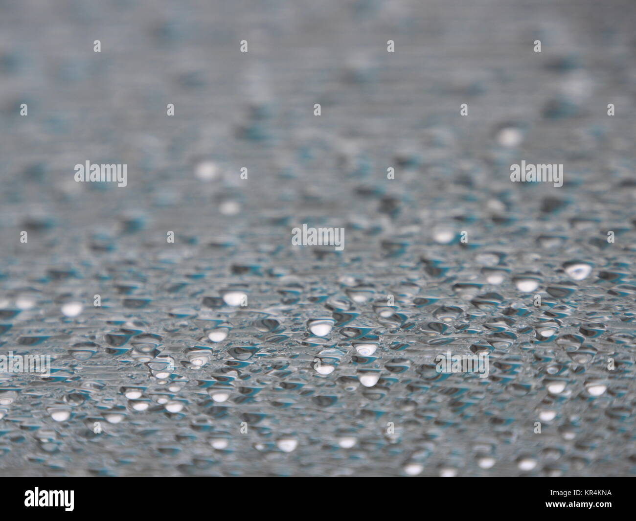 Water Drop Humidity Condensation under Cool Plastic Roof Stock Photo ...