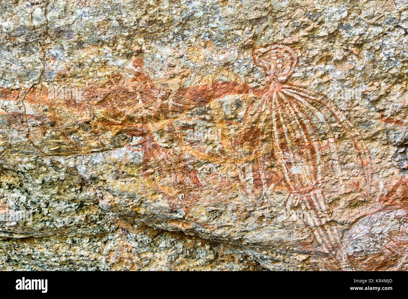 Pictograph ancient aboriginal rock art hi-res stock photography and ...