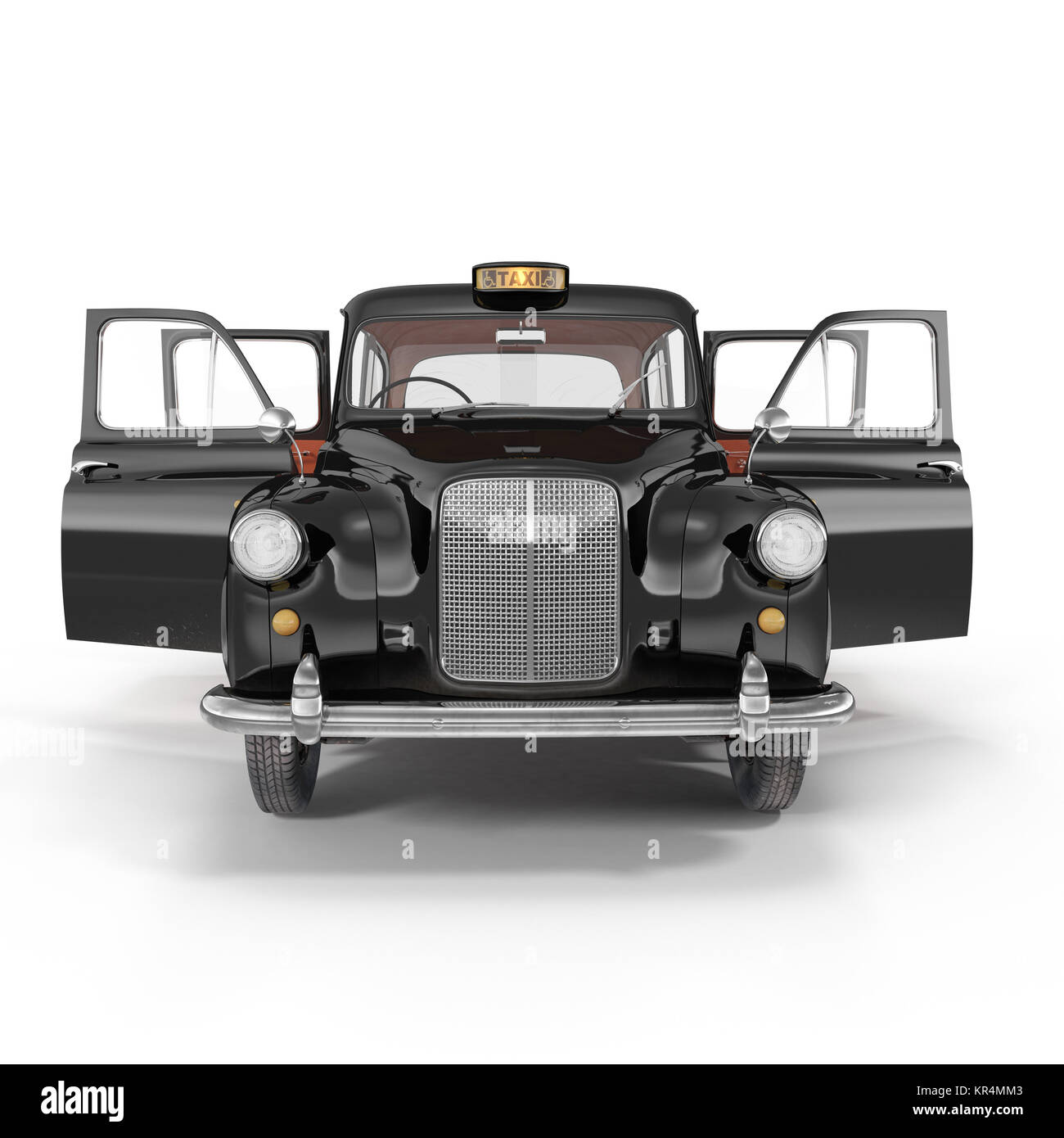 Hackney carriage london Cut Out Stock Images & Pictures - Alamy