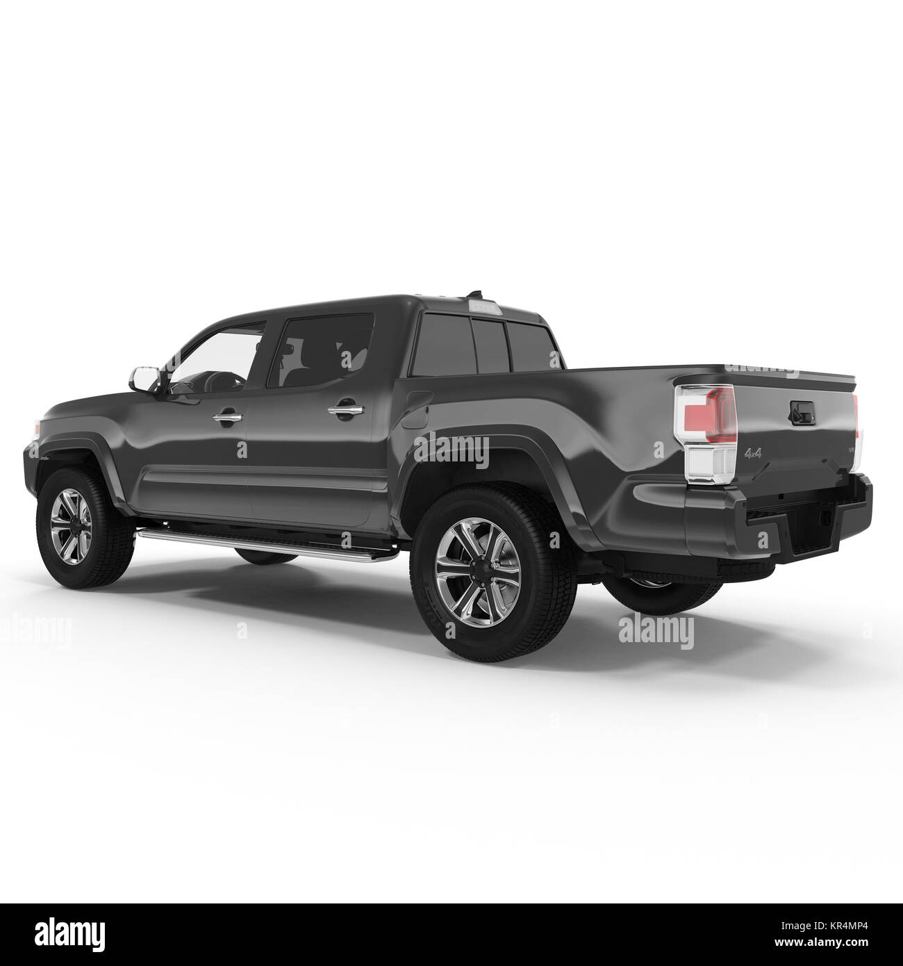 Pickup truck rear view Cut Out Stock Images & Pictures - Alamy