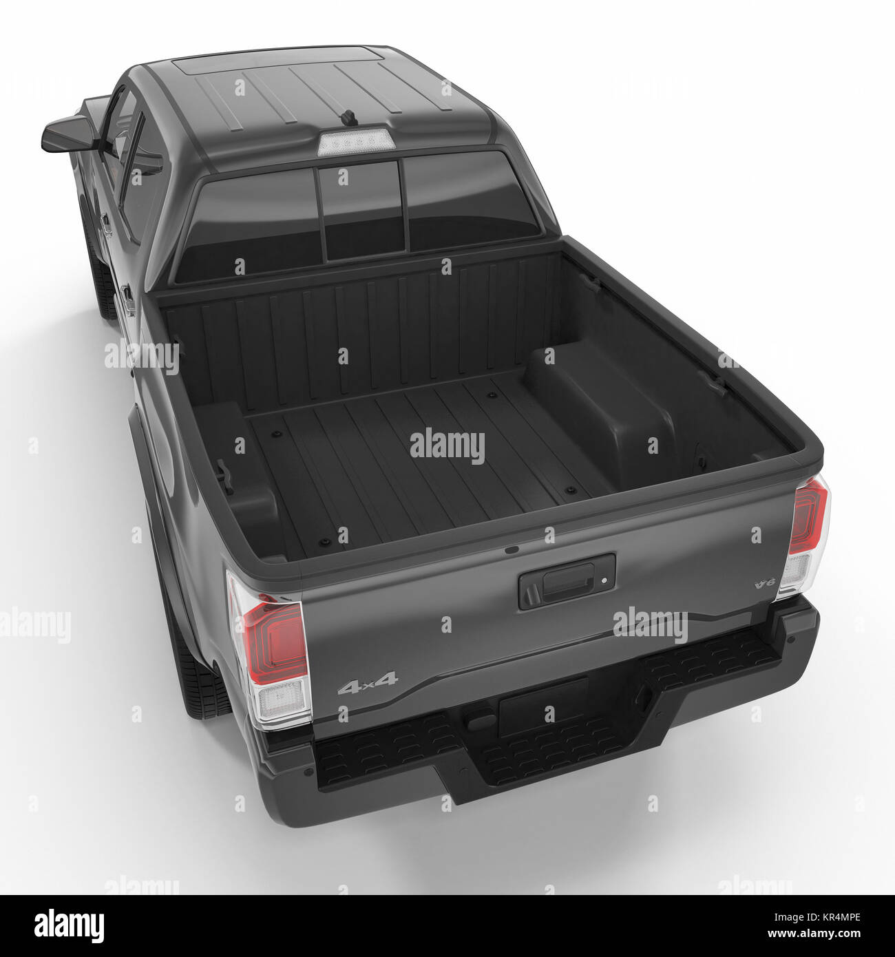 White pick up truck rear hi-res stock photography and images - Alamy