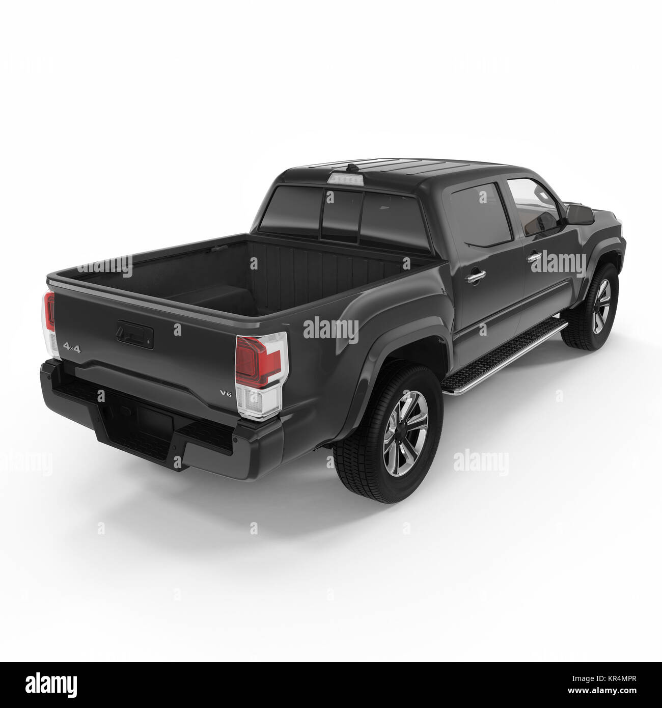 Pickup truck rear view Cut Out Stock Images & Pictures - Alamy