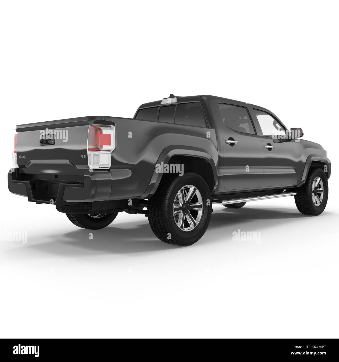 Pickup truck rear view Cut Out Stock Images & Pictures - Alamy