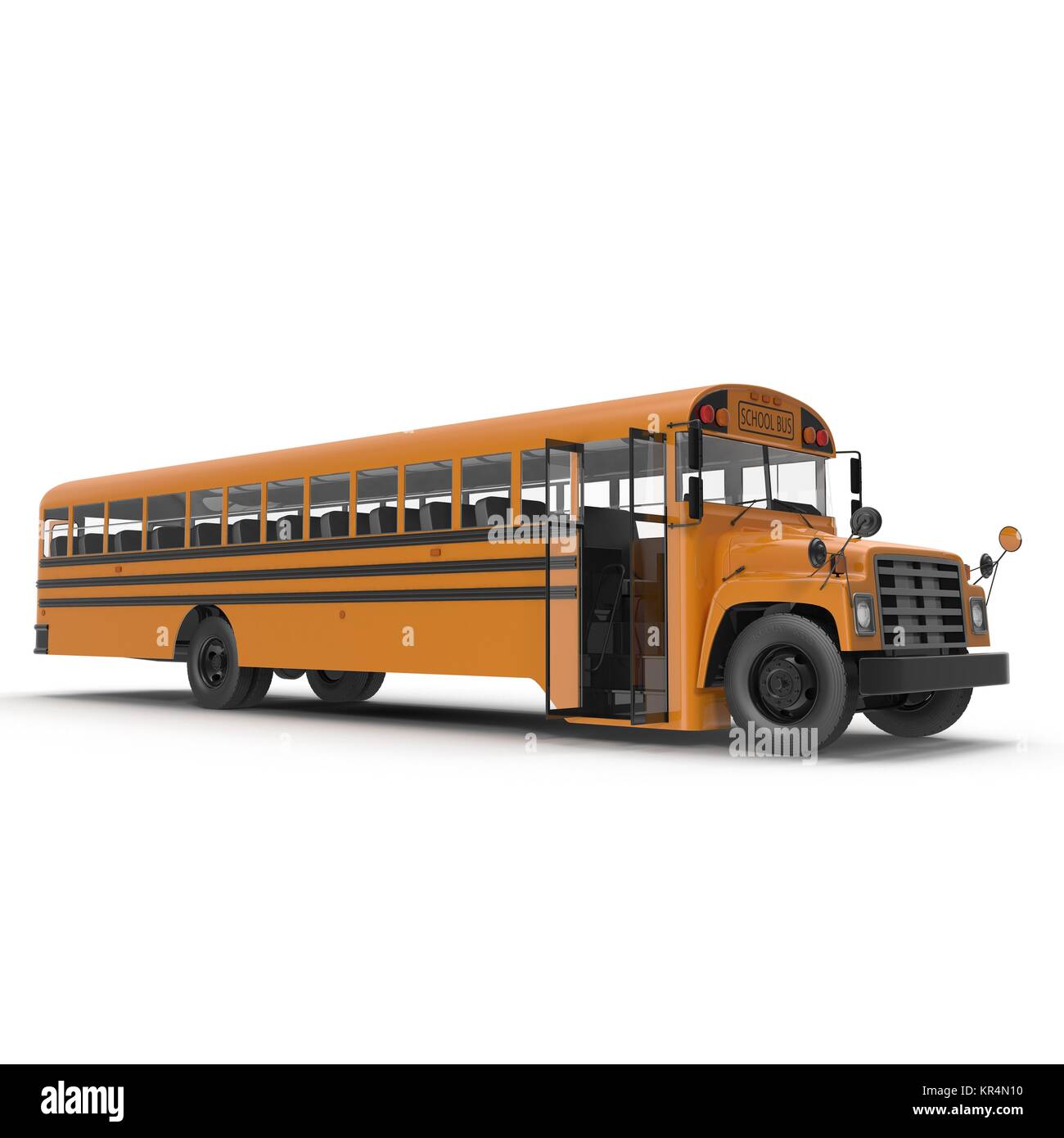 School bus windows Cut Out Stock Images & Pictures - Alamy