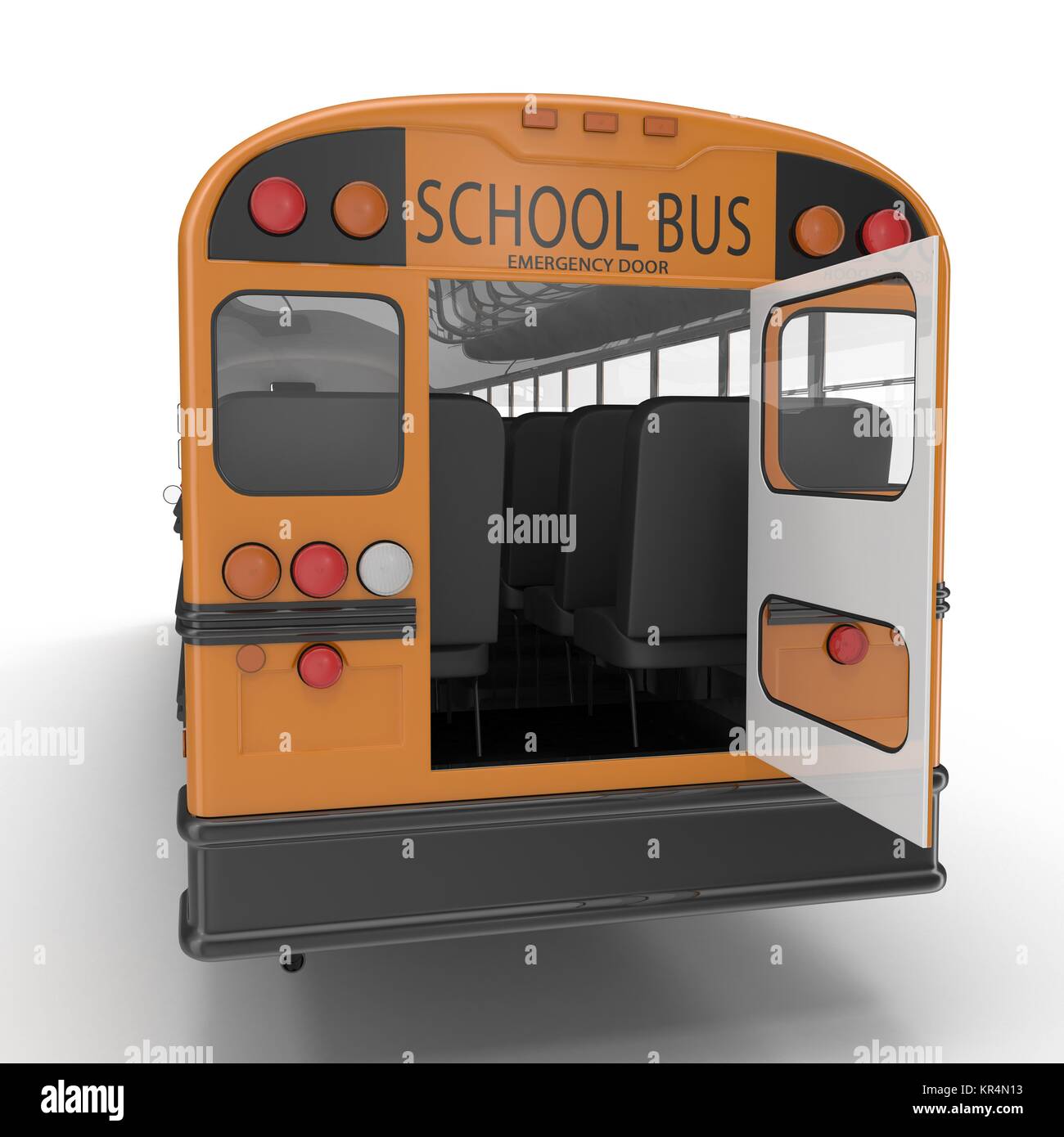 School Bus Back Door