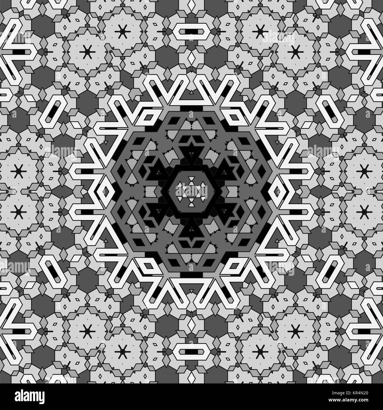 Crystal structure model Black and White Stock Photos & Images - Alamy