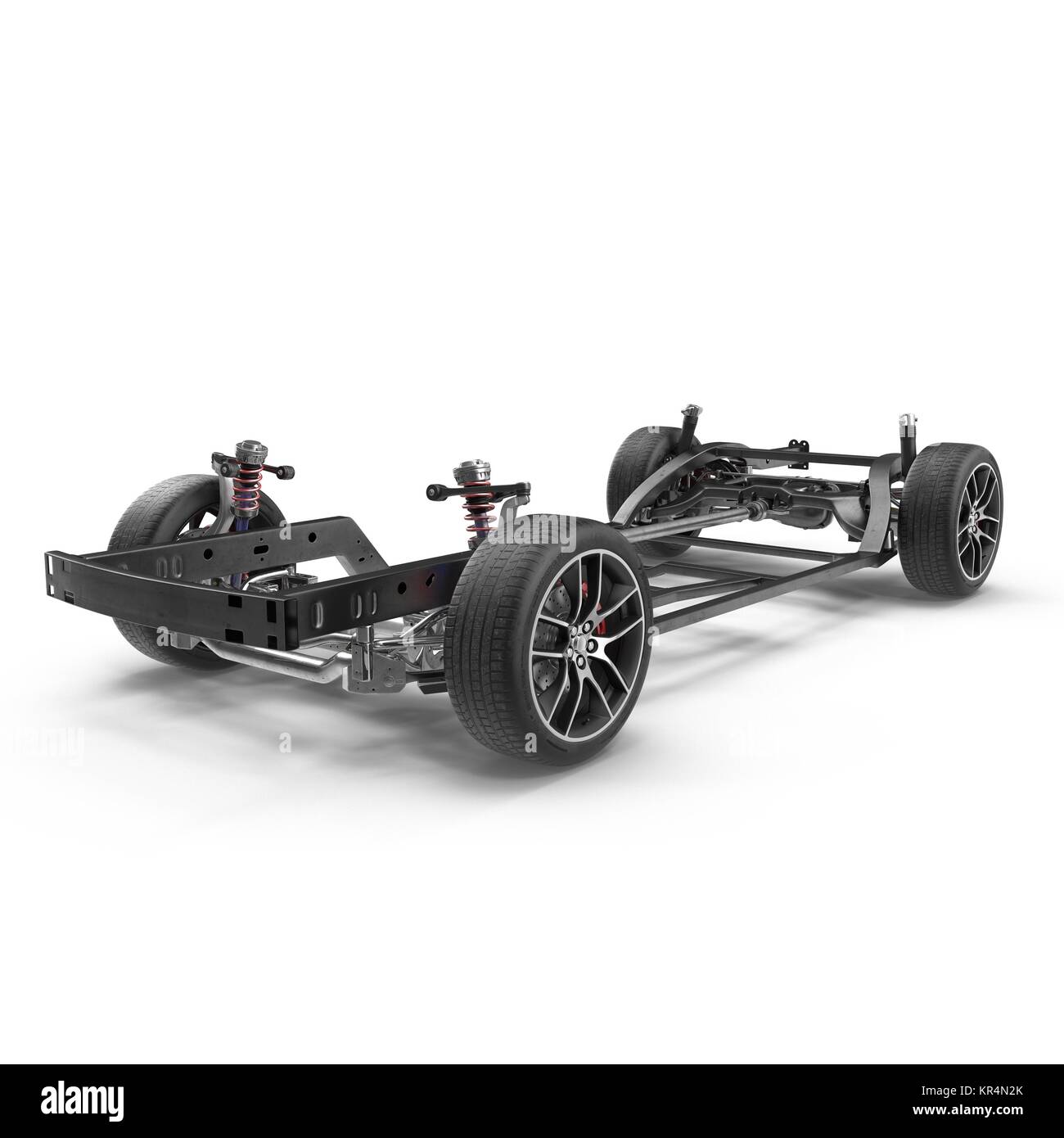 Car chassis with engine hi-res stock photography and images - Alamy