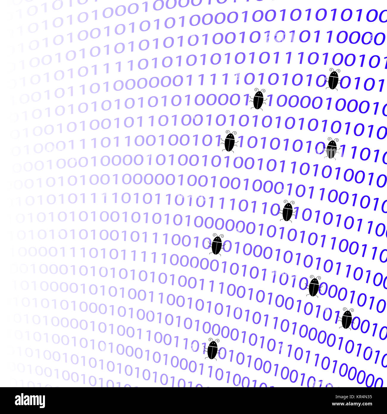 Binary Code Background. Numbers Concept Stock Photo - Alamy