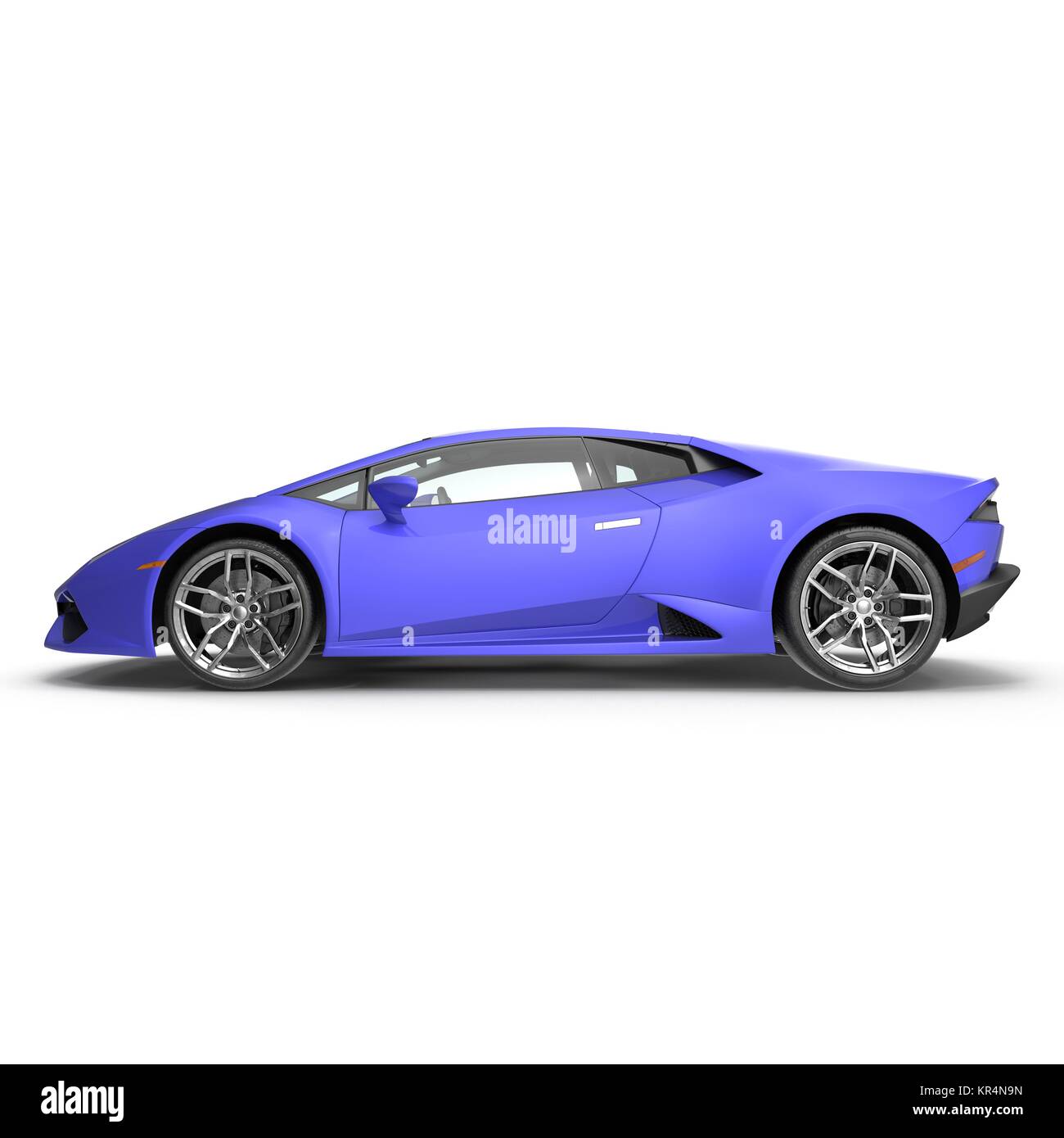 Blue Car Side View Png
