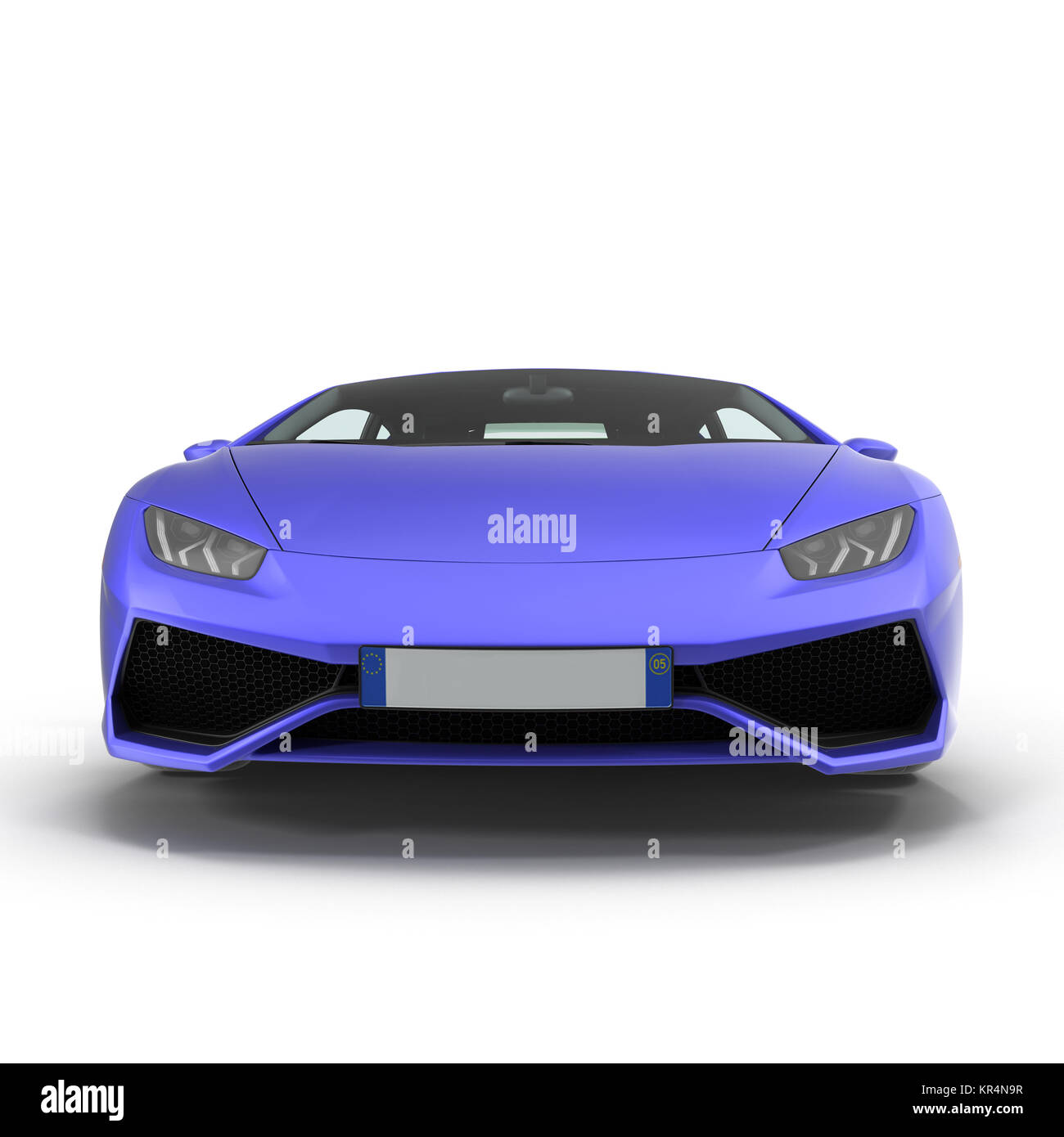 Blue sportscar Cut Out Stock Images & Pictures - Alamy