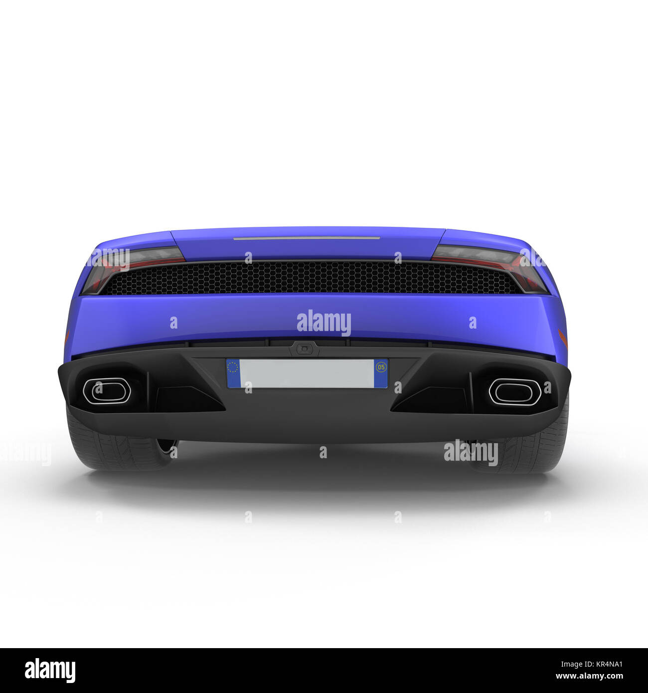 Sports car rear view Cut Out Stock Images & Pictures - Alamy